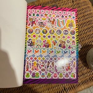 Lisa Frank | Toys | Lisa Frank Activity And Coloring Book With Stickers ...